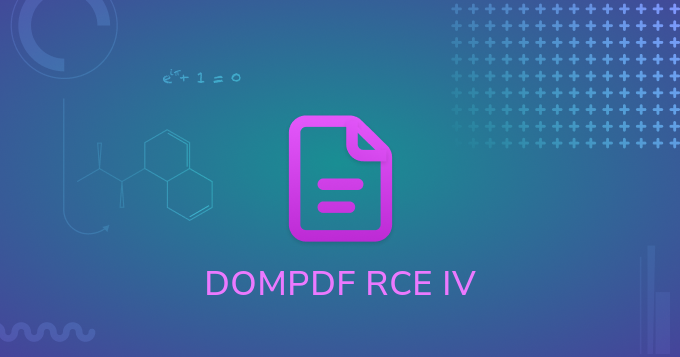 DOMPDF RCE IV Exercise!