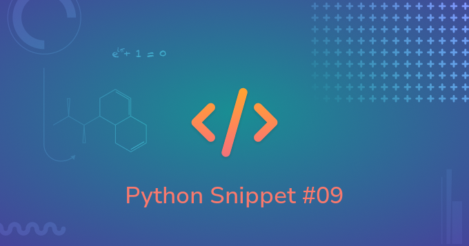 Python Snippet #09 Exercise!