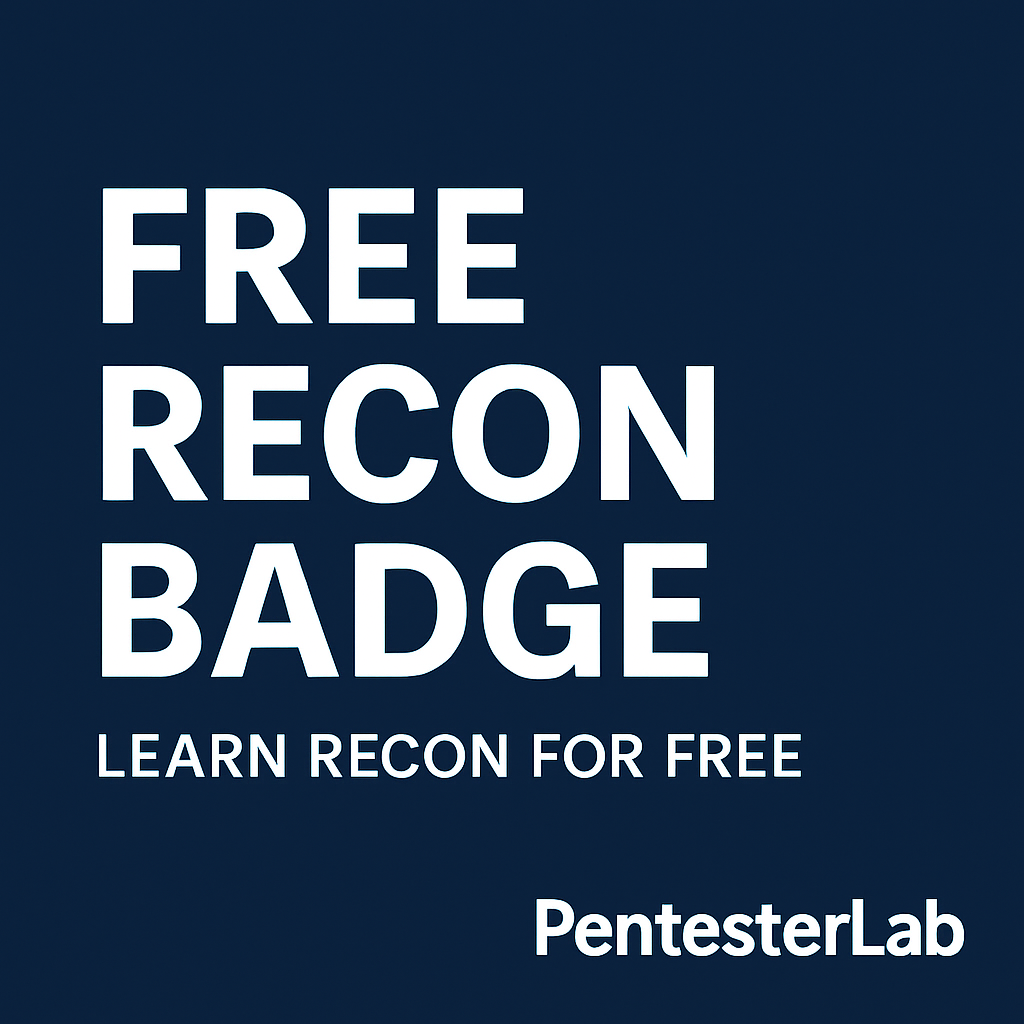 Sharpen Your Recon Skills for Free: Claim Our Free Recon Badge Today